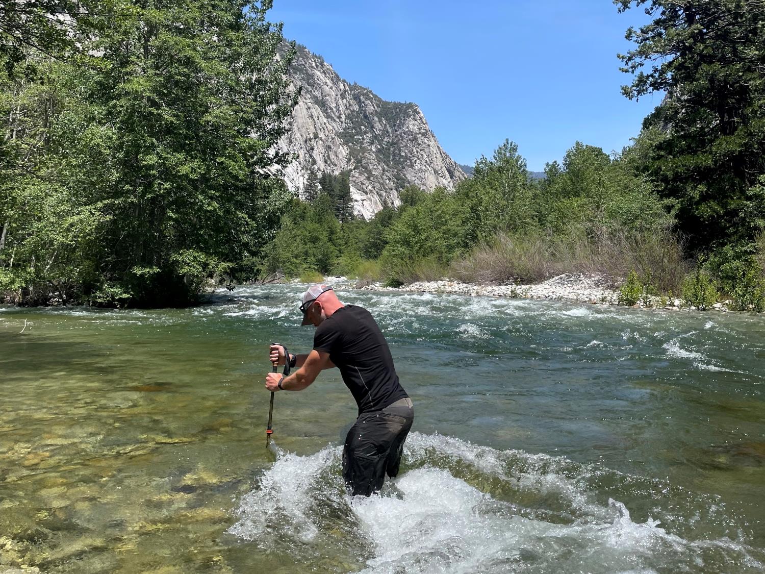 How To Cross A Stream While Hiking In The Sierra - TSX Challenge